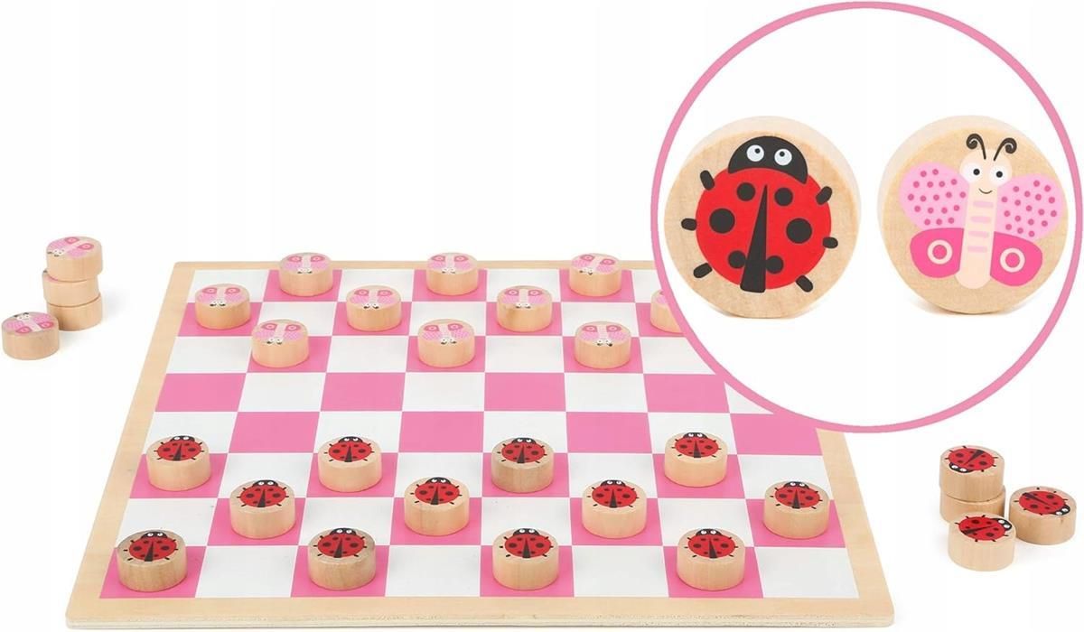 Sfd Drewniane Warcaby Dla Dzieci 111337 - Gra dla dziecka - Ceny i ...