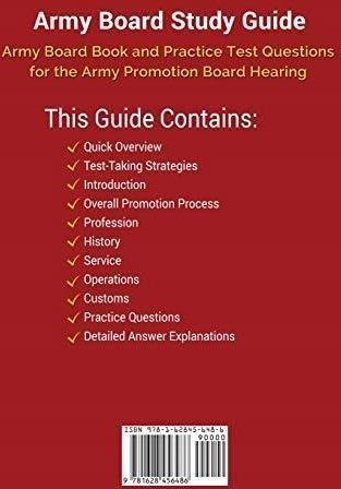 Army Board Study Guide - Literatura obcojęzyczna - Ceny i opinie - Ceneo.pl