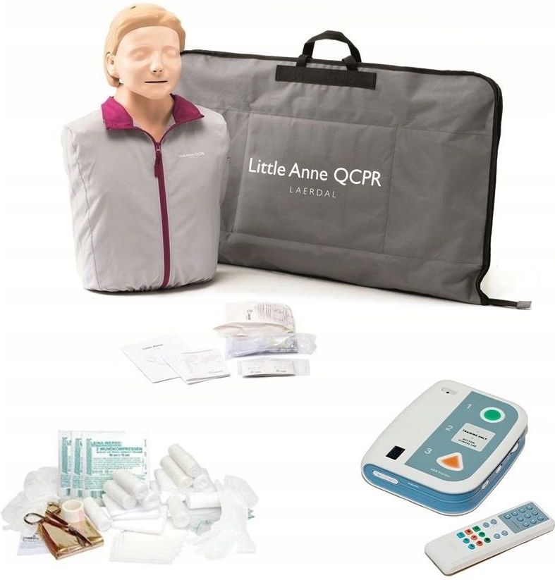 Zestaw szkoleniowy Laerdal Little Anne Qcpr + Aed - Ceny i opinie ...