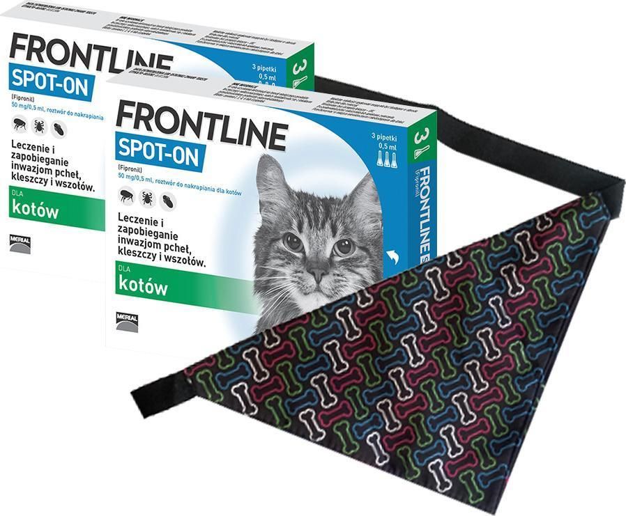 Frontline Spot On Kot Dla Kotów 3X0.5Ml X2 - Ceny i opinie - Ceneo.pl