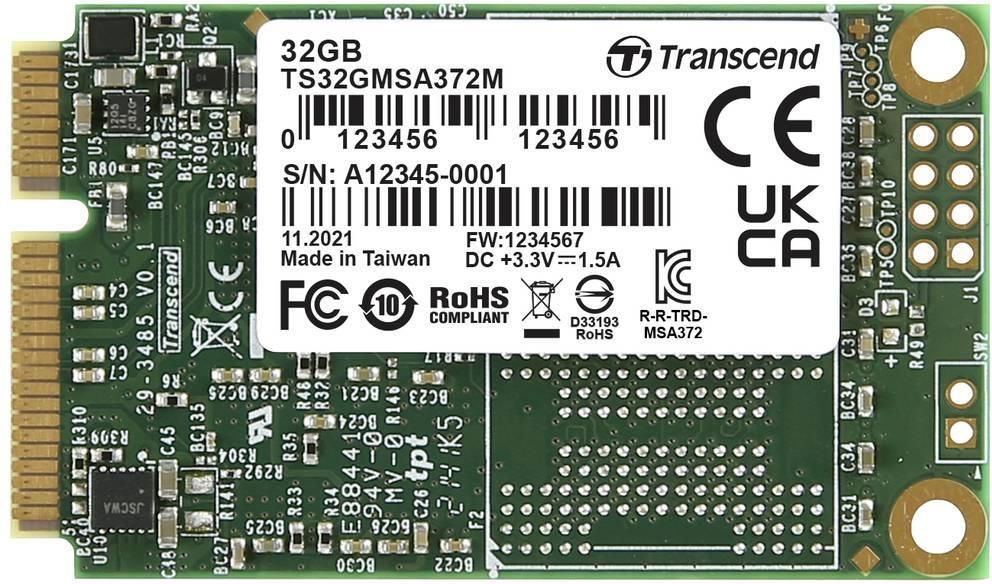 Dysk SSD Transcend SSD 32GB mSATA (TS32GMSA372M) - Opinie i ceny na ...