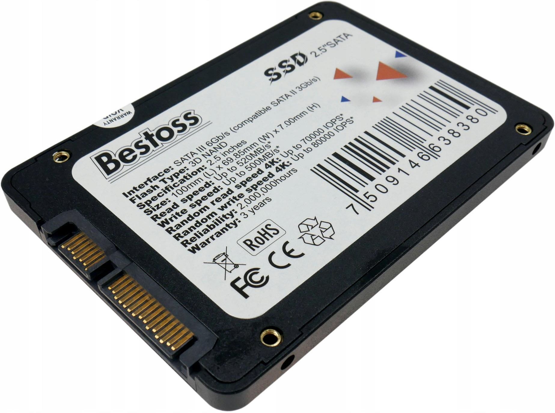 Dysk SSD Bestoss Ssd 240GB 2,5 (PWHD003) - Opinie i ceny na Ceneo.pl