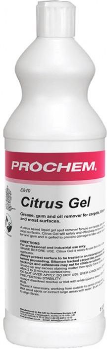 PROCHEM E840 Citrus Gel odplamiacz 1L - Opinie i atrakcyjne ceny na Ceneo.pl