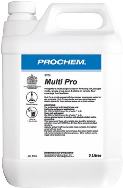 Prochem S709 Multi Pro Prespray Odplamiacz 5L - Opinie i atrakcyjne ceny na Ceneo.pl