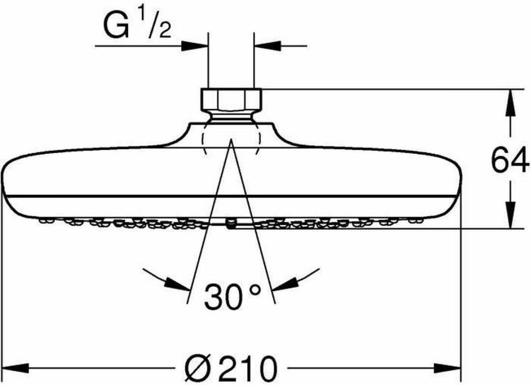 Grohe Vitalio Start 210 26415000 - Opinie i ceny na Ceneo.pl