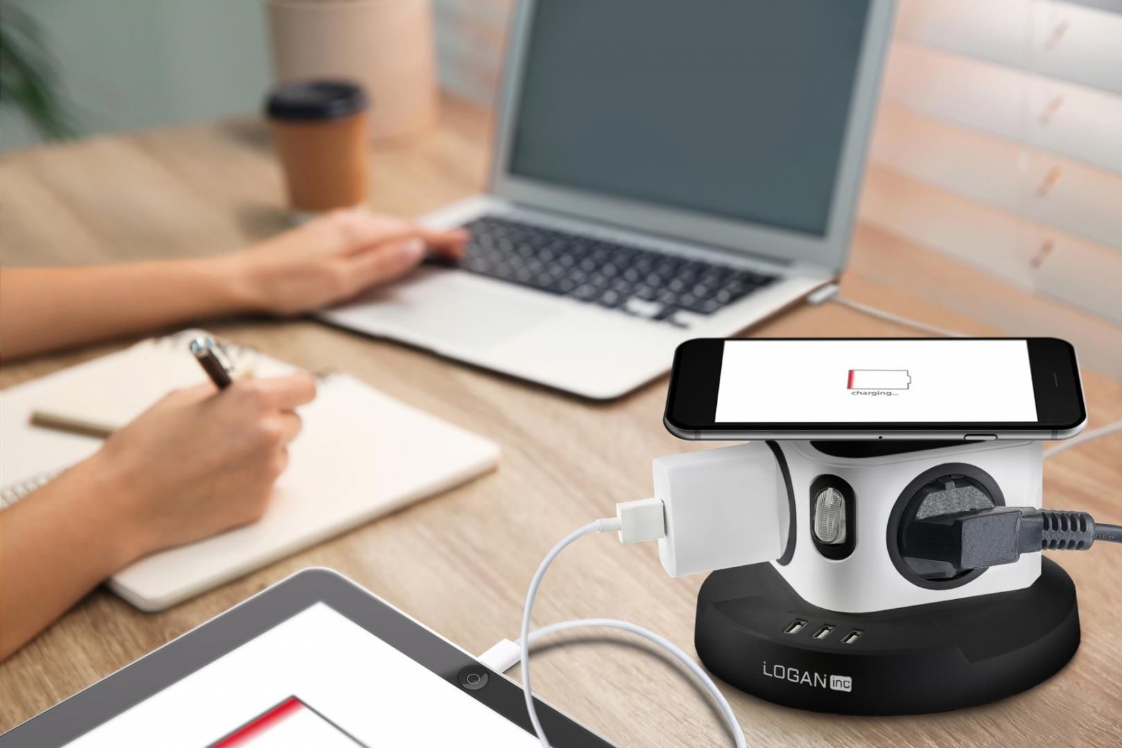 Ładowarka do telefonu Uniwersalny przedłużacz sieciowy Logan Inc WSB4-2 - Opinie i ceny na Ceneo.pl