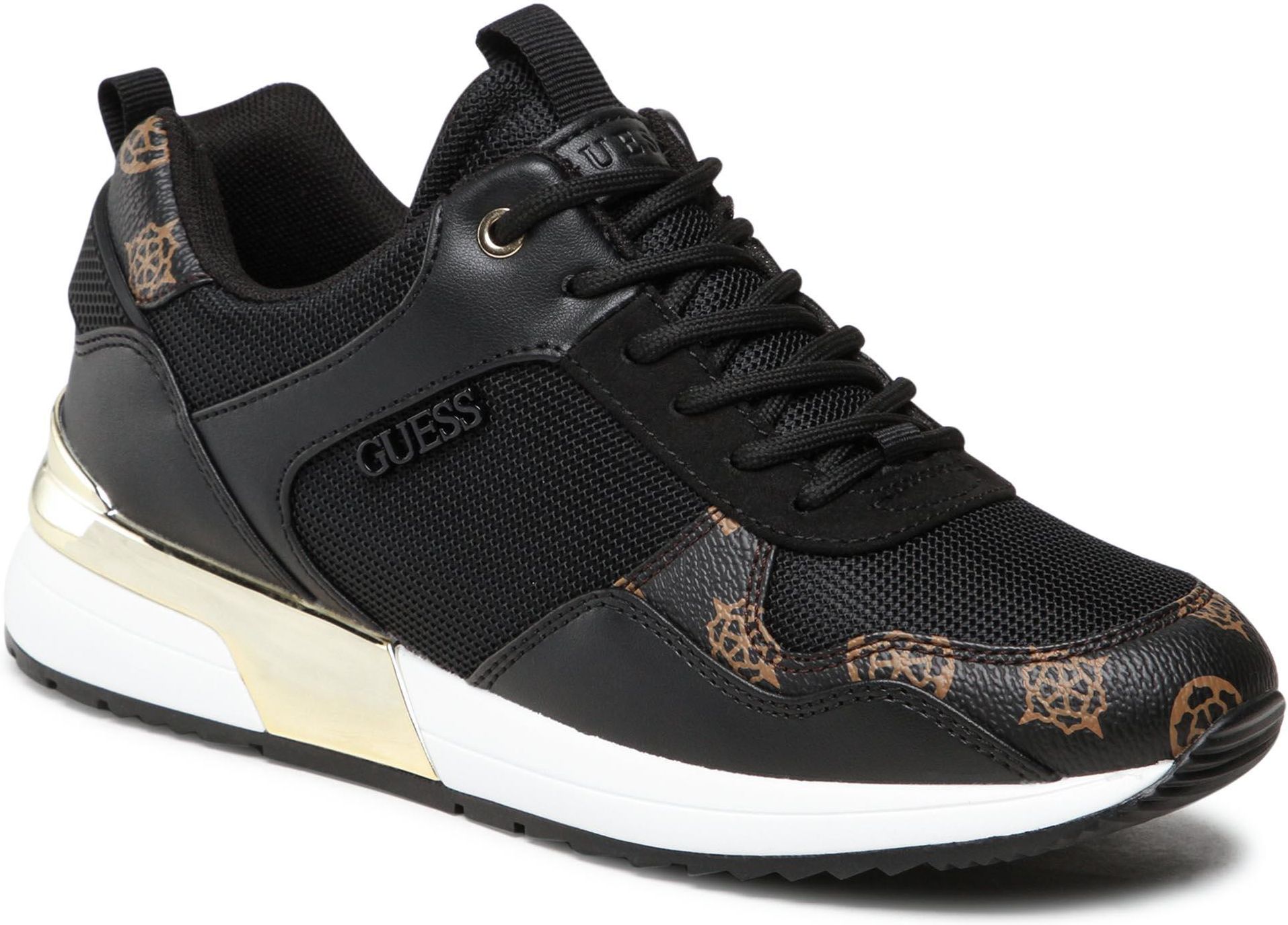 Sneakersy GUESS - Metz2 FL6MZ2 FAL12 BLKBR - Ceny i opinie - Ceneo.pl