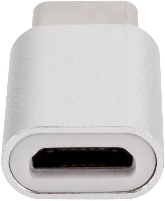 XQISIT ADAPTER USB-C DO MICRO-USB SREBRNY BULK - Ceny i opinie na Ceneo.pl