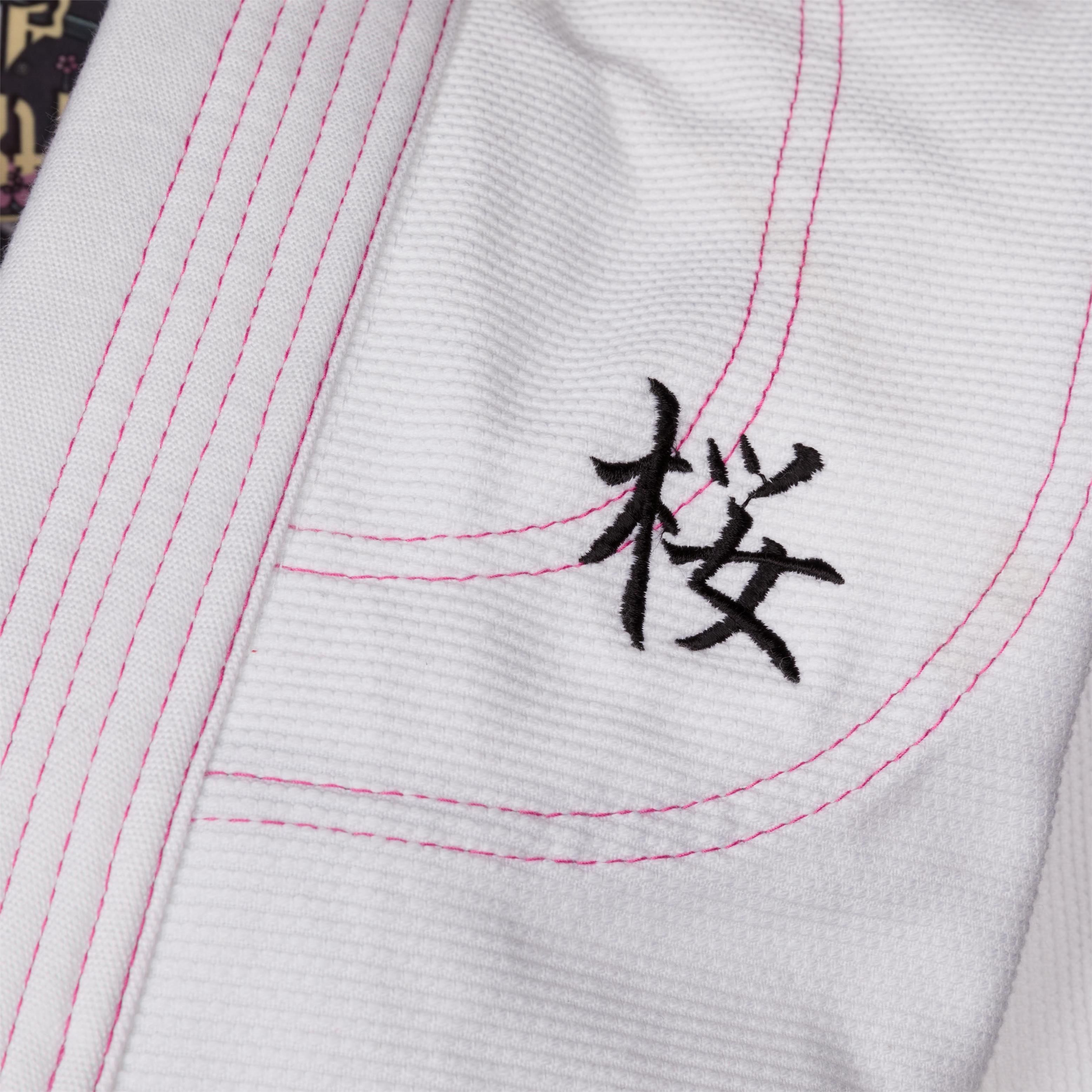 Groundgame Gi Damskie Do Bjj Sakura Biały - Ceny i opinie - Ceneo.pl