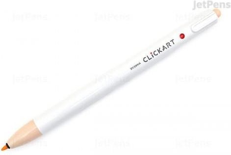 Zebra Flamaster Wodny Clickart Pale Orange - Ceny i opinie - Ceneo.pl