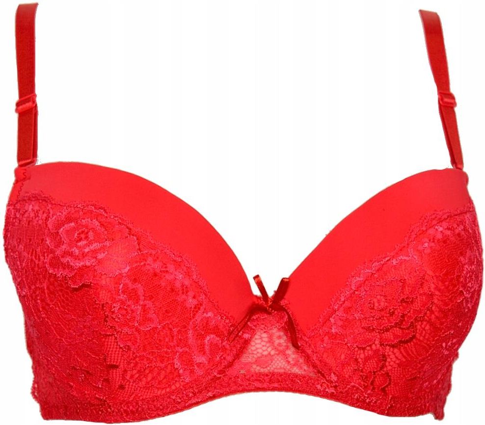 Biustonosz Stanik Czerwony koronkowy 85C wz. 038 - Ceny i opinie - Ceneo.pl