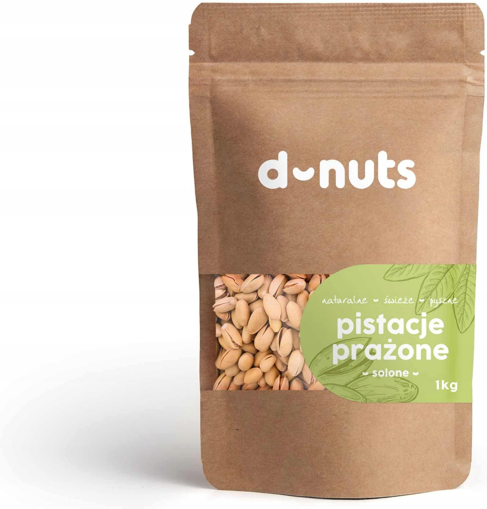 D-nuts dnuts Pistacje prażone solone 1 kg - Ceny i opinie - Ceneo.pl