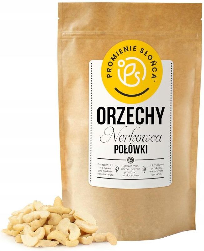 Orzechy nerkowca Połówki 150g Świeże - Ceny i opinie - Ceneo.pl