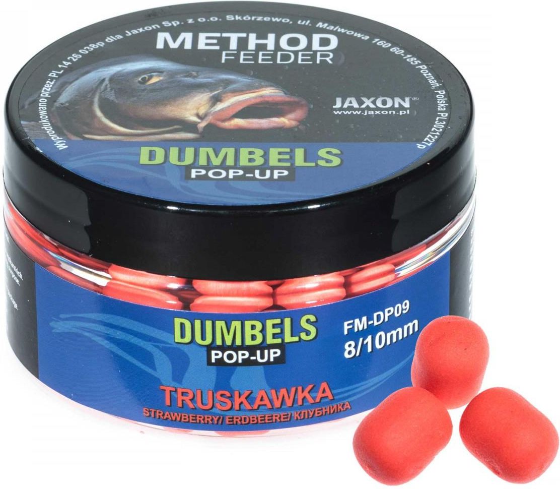 Jaxon Dumbels Pop Up Met.Feeder 8/10Mm30G Truskawka (Fmdp09) - Ceny i opinie - Ceneo.pl