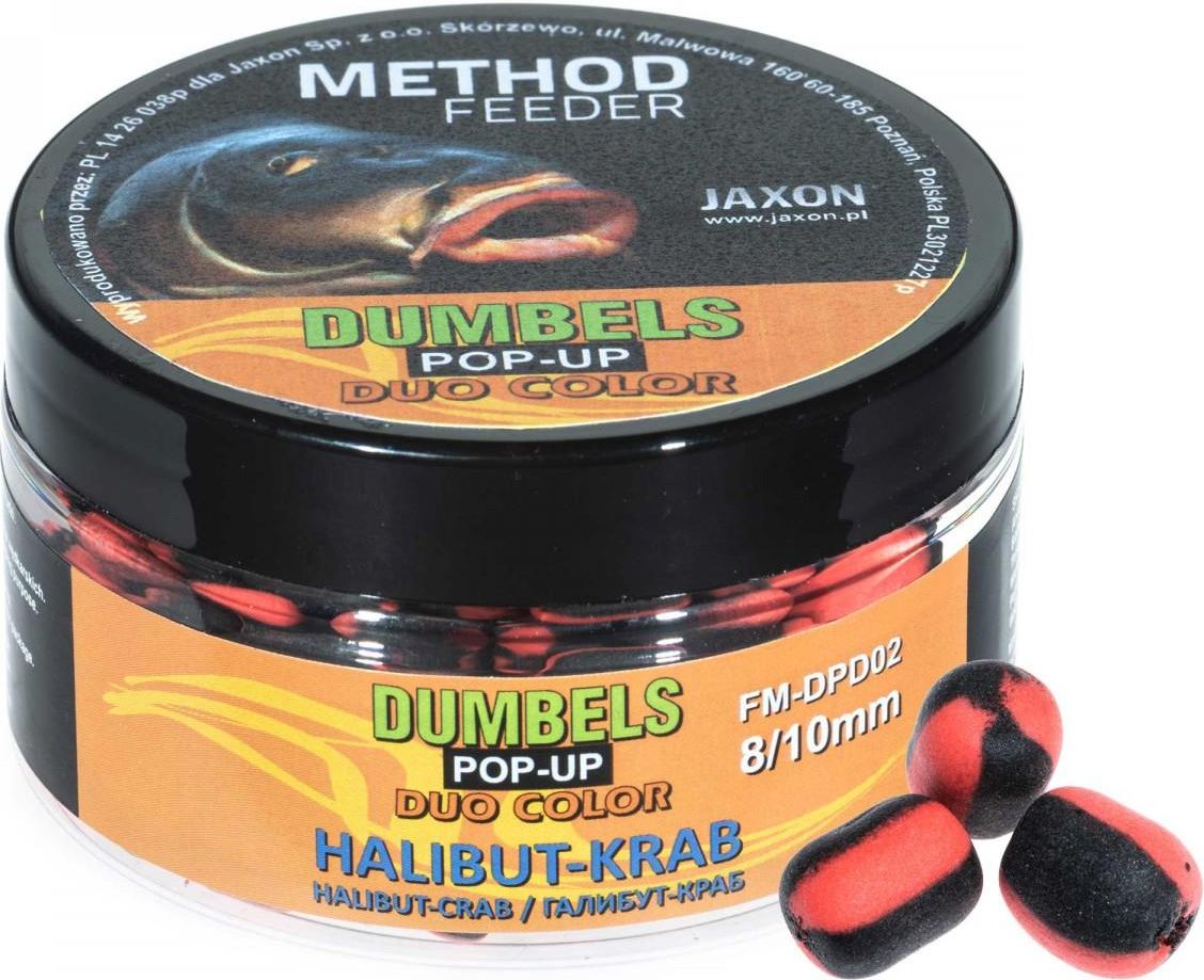 Jaxon Dumbels Duo Color Pop Up 8/10Mm 30G Halibut Krab (Fmdpd02) - Ceny i opinie - Ceneo.pl