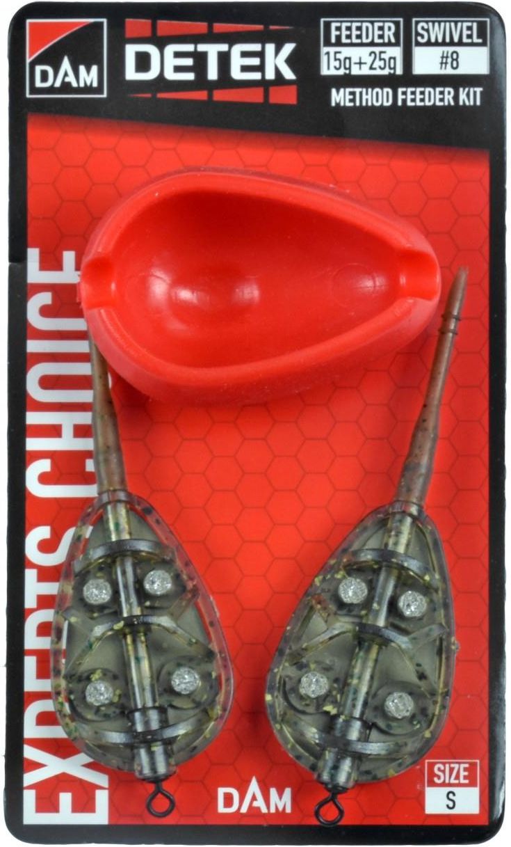 D.A.M. Zestaw Dam Detek Method Feeder Kit S 2+1 15+25G (66022) - Ceny i opinie - Ceneo.pl