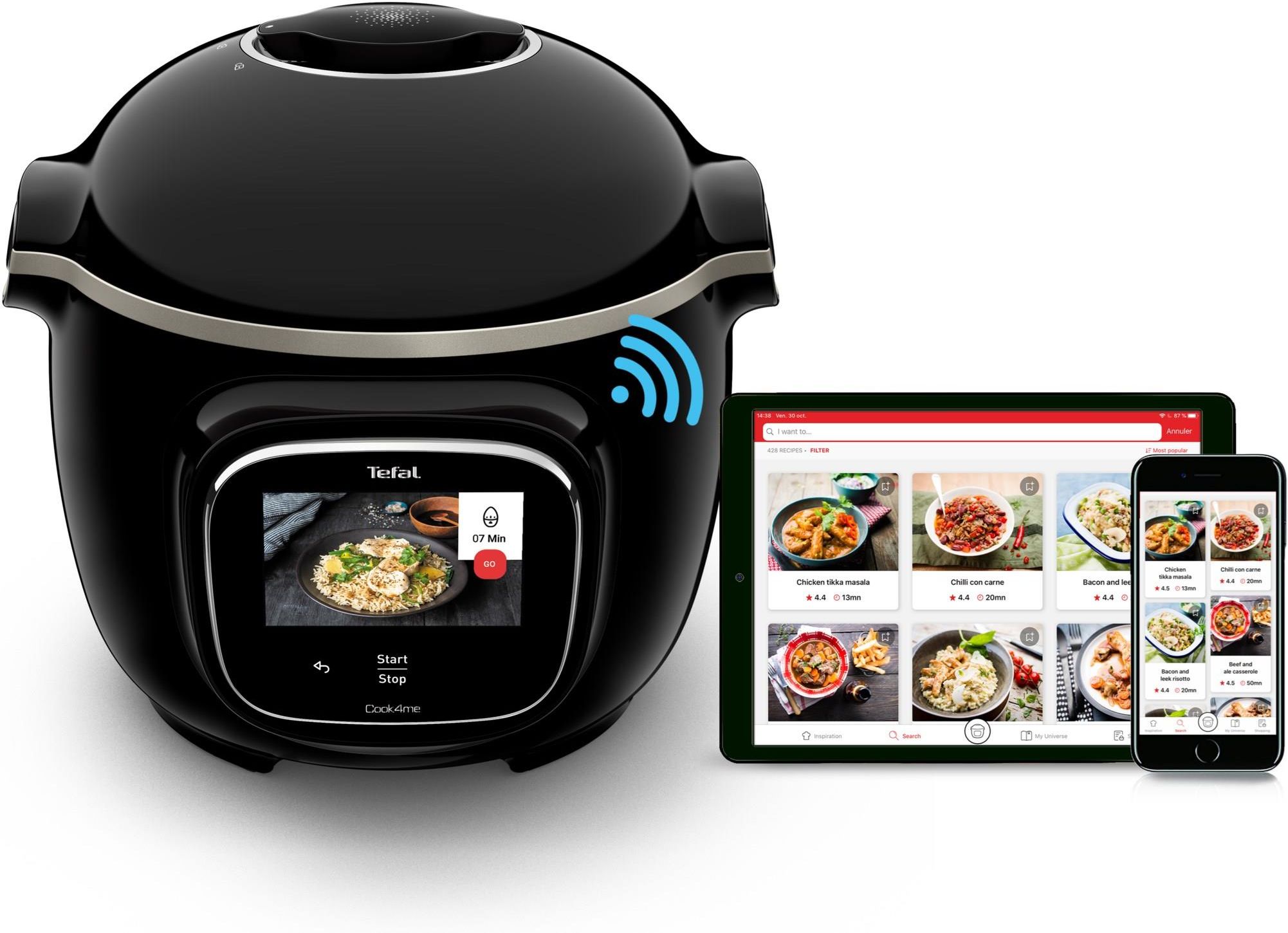 Multicooker Tefal Cook4Me Touch CY9128 - Opinie i ceny na Ceneo.pl