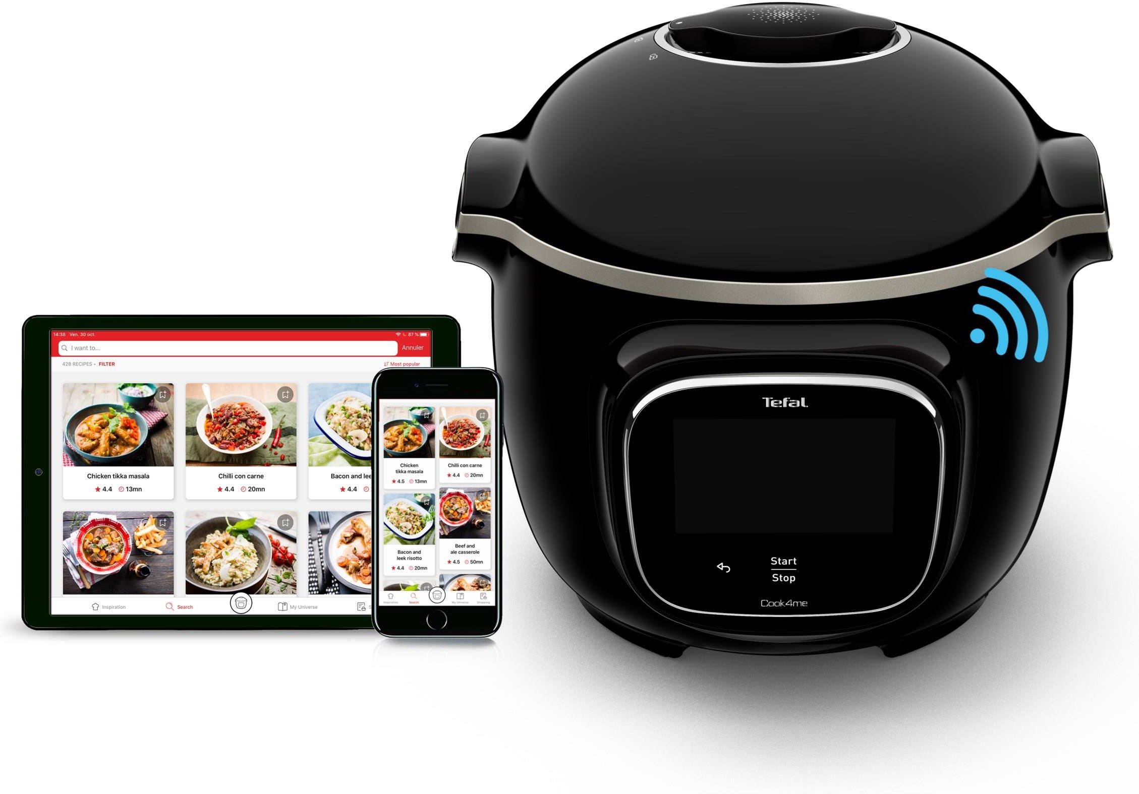 Multicooker Tefal Cook4Me Touch CY9128 - Opinie i ceny na Ceneo.pl