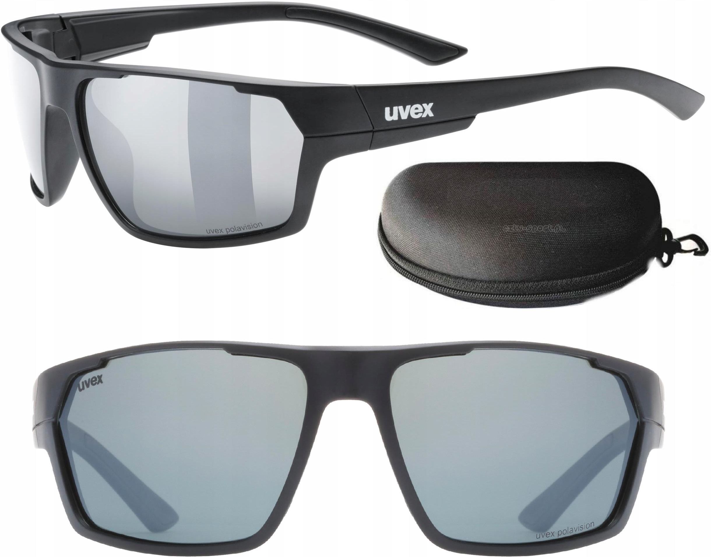 Okulary Uvex Sportstyle 233 P blak Polavision Etui - Ceny i opinie ...