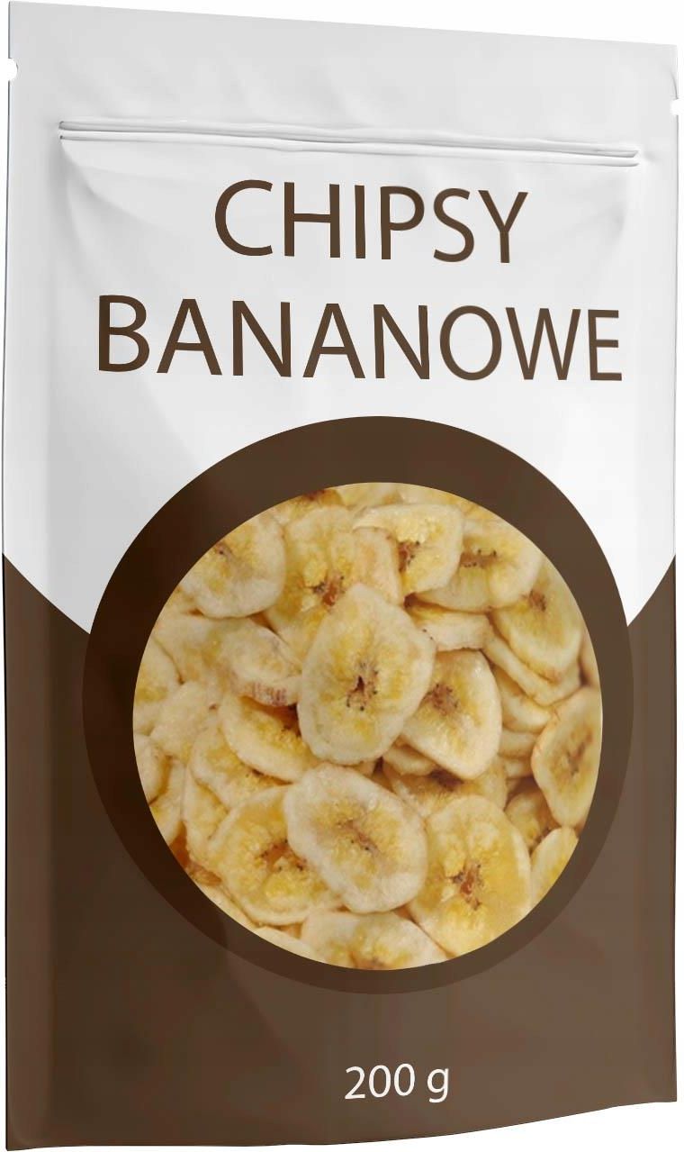 Kol-Pol Chipsy Bananowe 200g - Ceny i opinie - Ceneo.pl