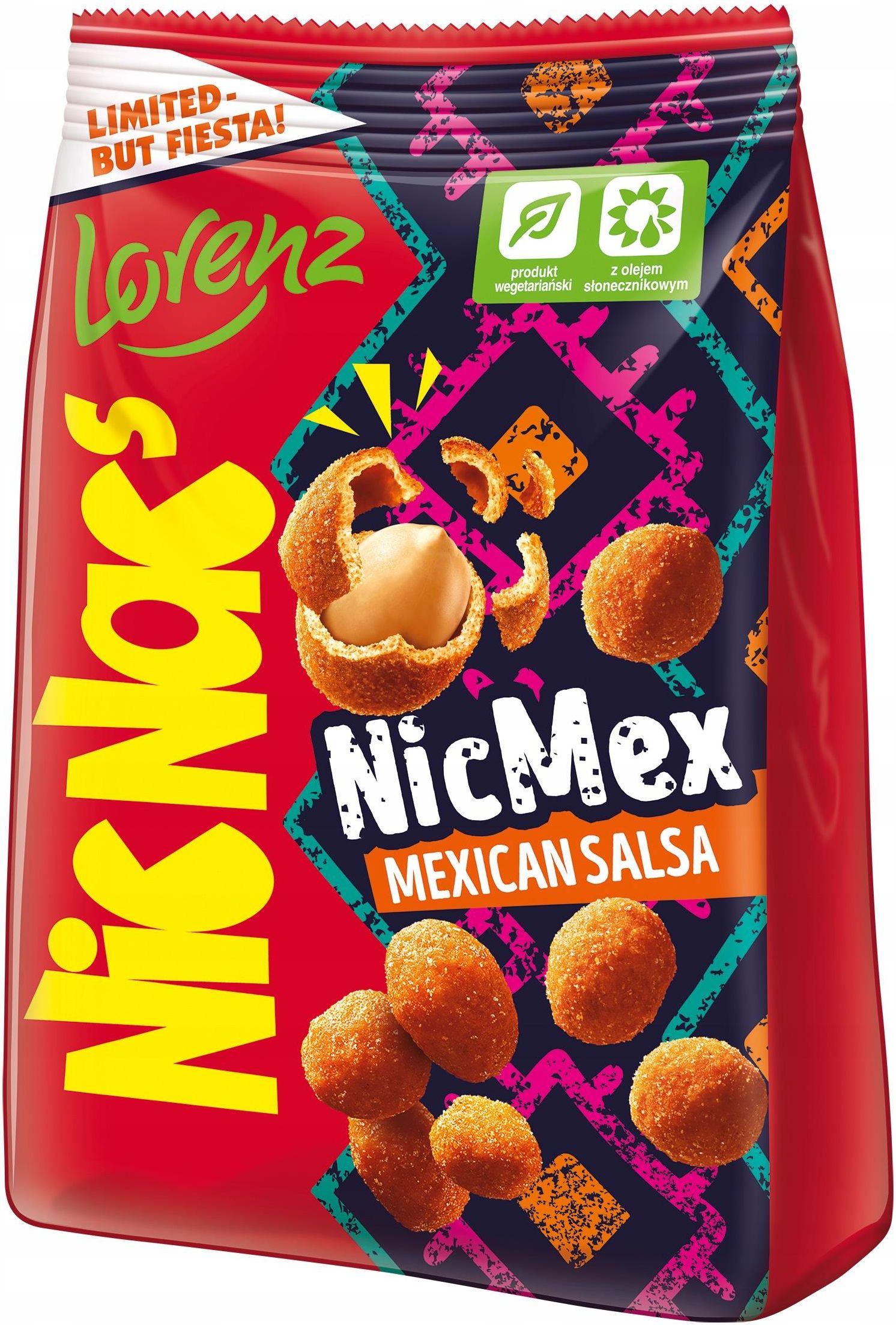 Nic Nac'S Orzeszki Mexican Salsa 110g - Ceny i opinie - Ceneo.pl