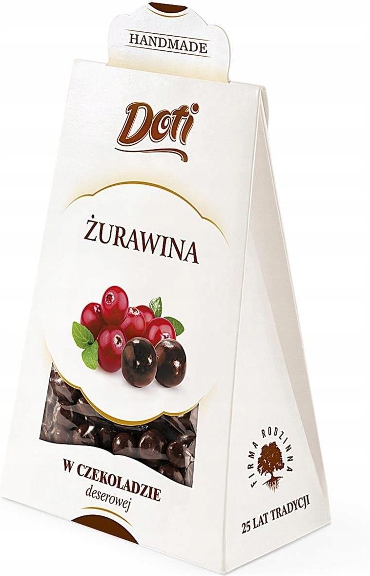 Doti Żurawina W Czekoladzie Deserowej 100g - Ceny i opinie - Ceneo.pl