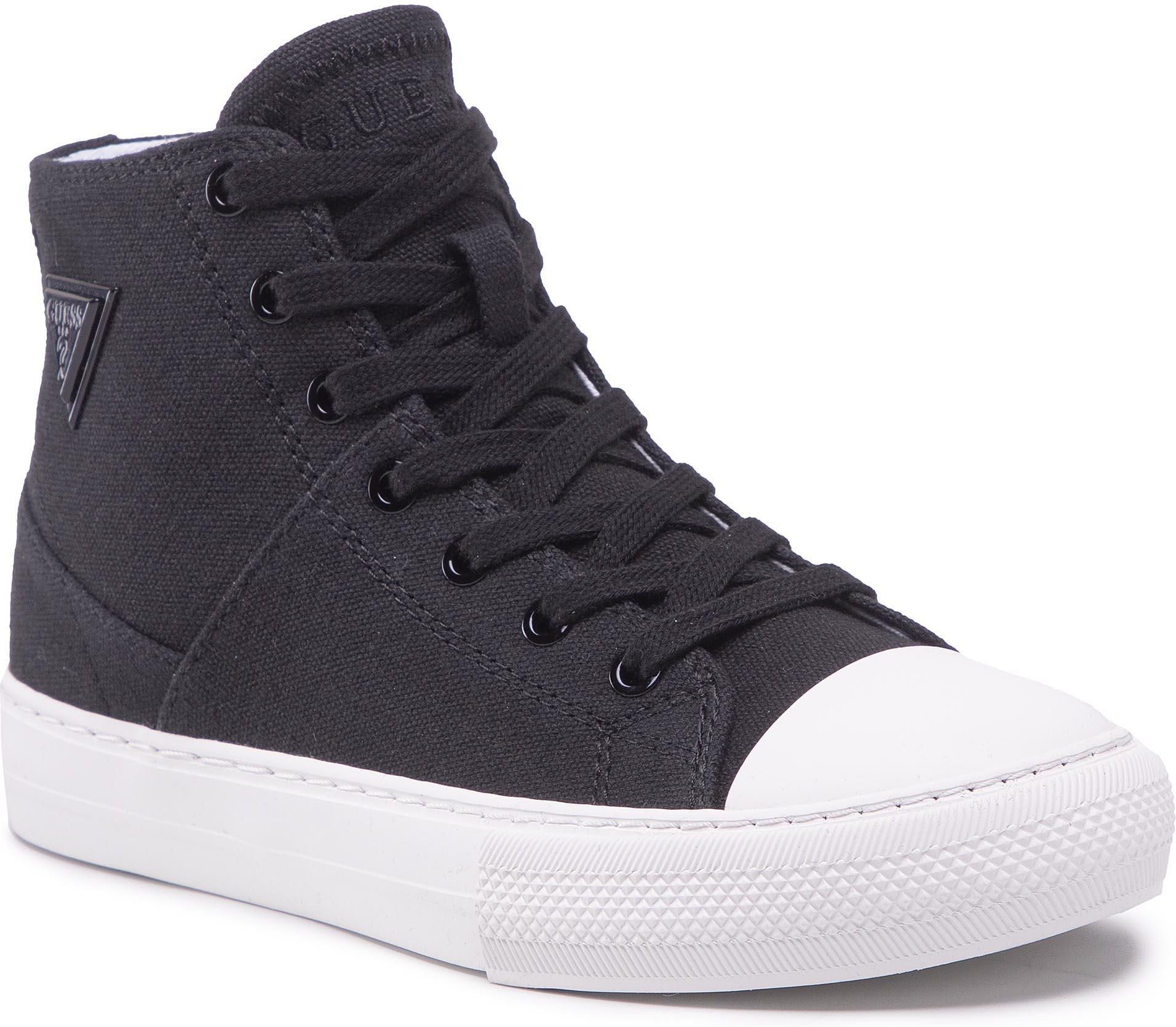 Trampki GUESS - Prinze FL6PZE FAB12 BLACK - Ceny i opinie - Ceneo.pl