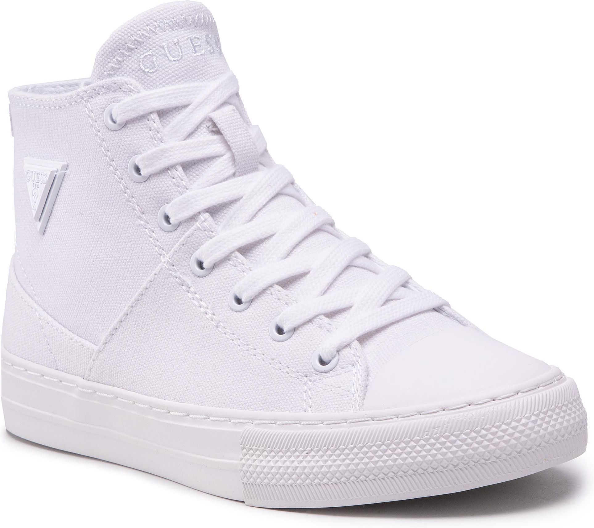 Trampki GUESS - Prinze FL6PZE FAB12 WHITE - Ceny i opinie - Ceneo.pl