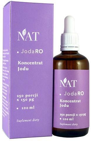 Nat JodaRO Koncenrat Jodu 100 ml - Opinie i ceny na Ceneo.pl
