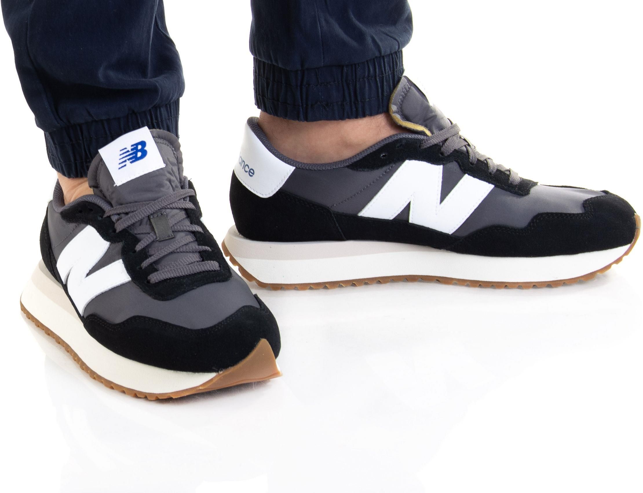 Buty New Balance Męskie 237 MS237GA Czarne - Ceny i opinie - Ceneo.pl