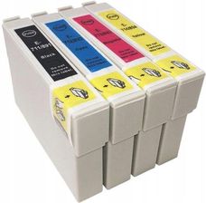 Tusz VIPTONER 4X TUSZ DO EPSON D92 SX105 SX415 DX8450 T0711-714 do ...