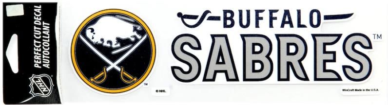 Buffalo Sabres Naklejka Logo Text Decal - Ceny i opinie - Ceneo.pl