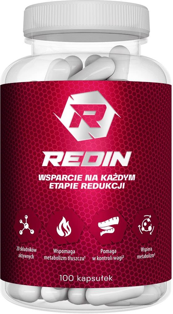 Redin Reduktor Tłuszczu 100Kaps. Reduktor tłuszczu - Ceny i opinie ...