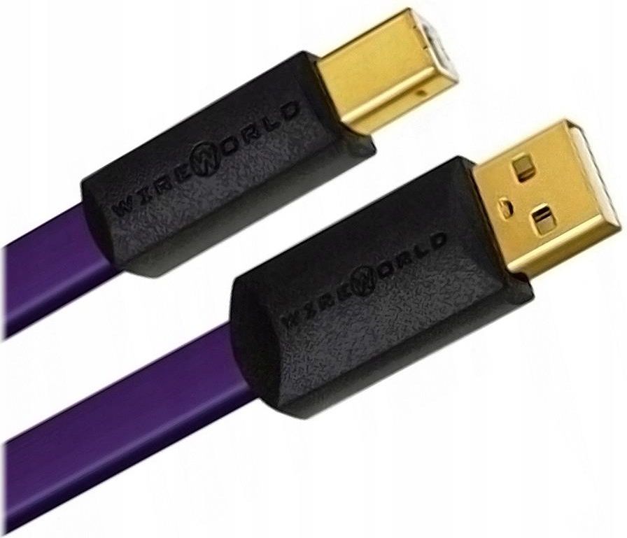 WIREWORLD KABEL PRZEWÓD WIREWORLD ULTRAVIOLET USB 2.0 A-B 2M ...