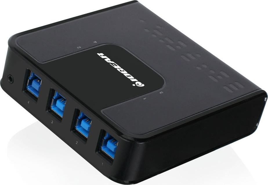 Hub USB Iogear Hub Usb 4X4 3.0 Sharing Switch (GUS434) - Opinie i ceny ...