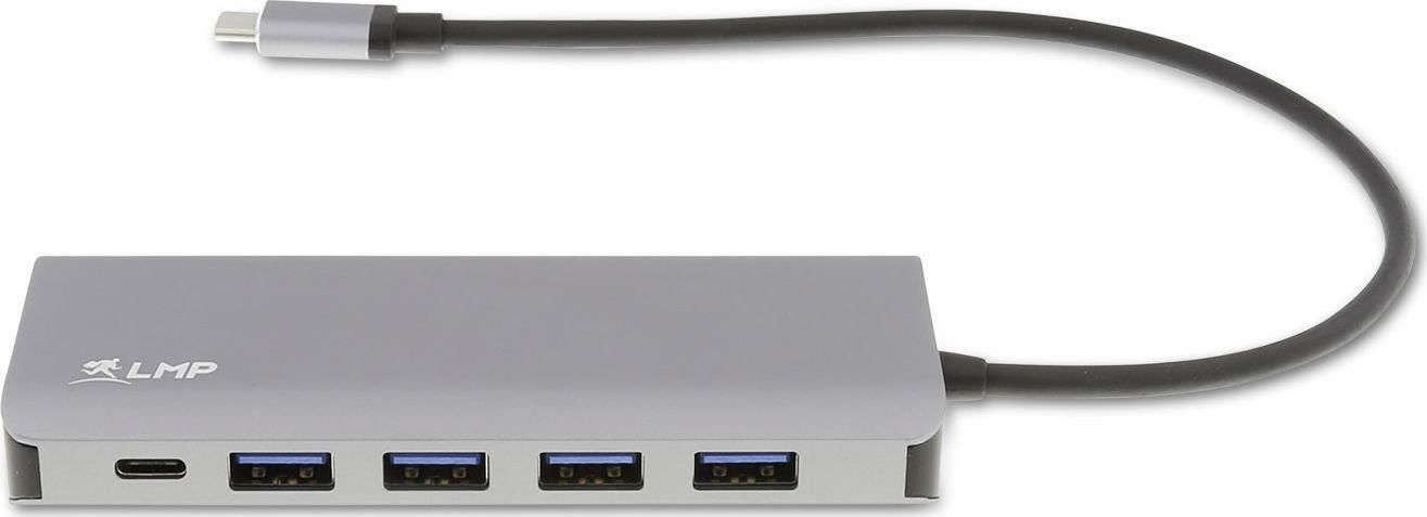 Hub USB Lmp HUB USB 3x USB-C + 4x USB-A 3.0 (LMP-USBC-UHUB-SG ...