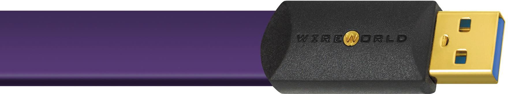 WIREWORLD WIREWORLD ULTRAVIOLET 8 KABEL USB TYP 3.0 A NA B 1,0 M (97841 ...