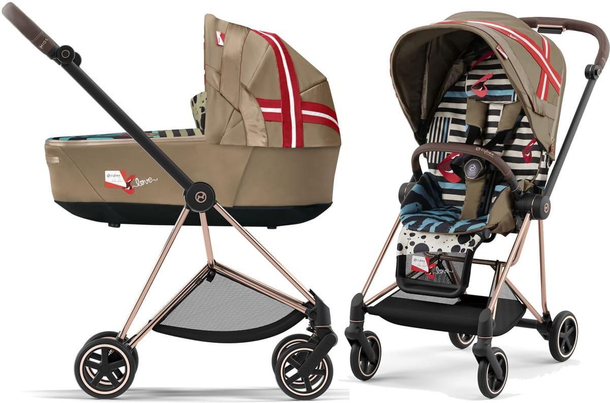 Wózek Cybex Mios 3.0 Karolina Kurkova One Love Głęboko Spacerowy - Ceny ...