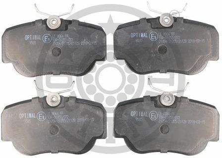 Klocki hamulcowe Optimal Klocki Hamulcowe Komplet Bp 09585 - Opinie i ...