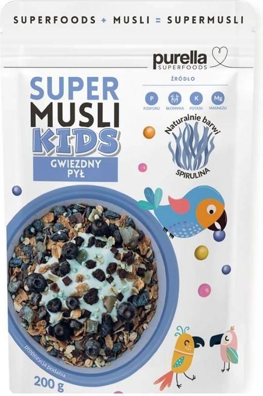 Purella Super Musli Kids Gwiezdny Pył 200g - Ceny i opinie - Ceneo.pl