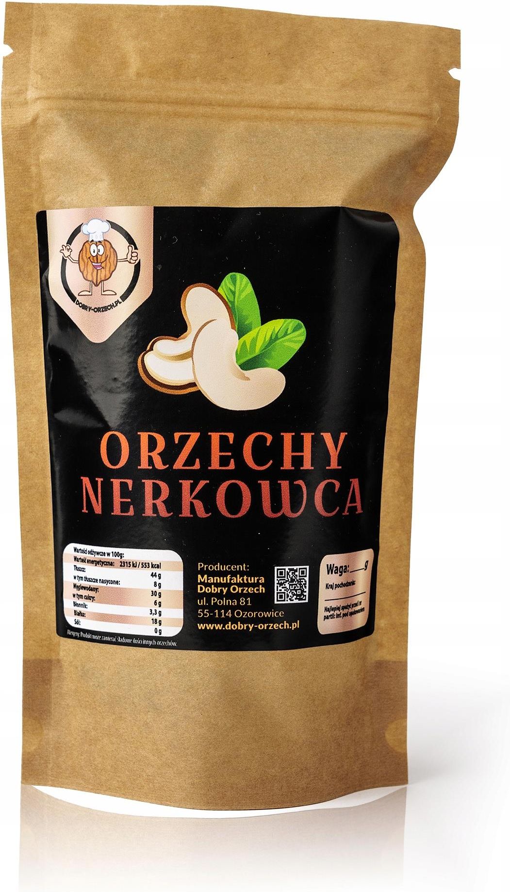 Dobry Orzech Orzechy Nerkowca 250g - Ceny i opinie - Ceneo.pl