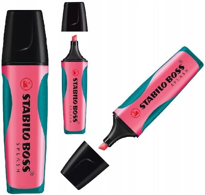 Stabilo Boss Splash Różowy - Ceny i opinie - Ceneo.pl