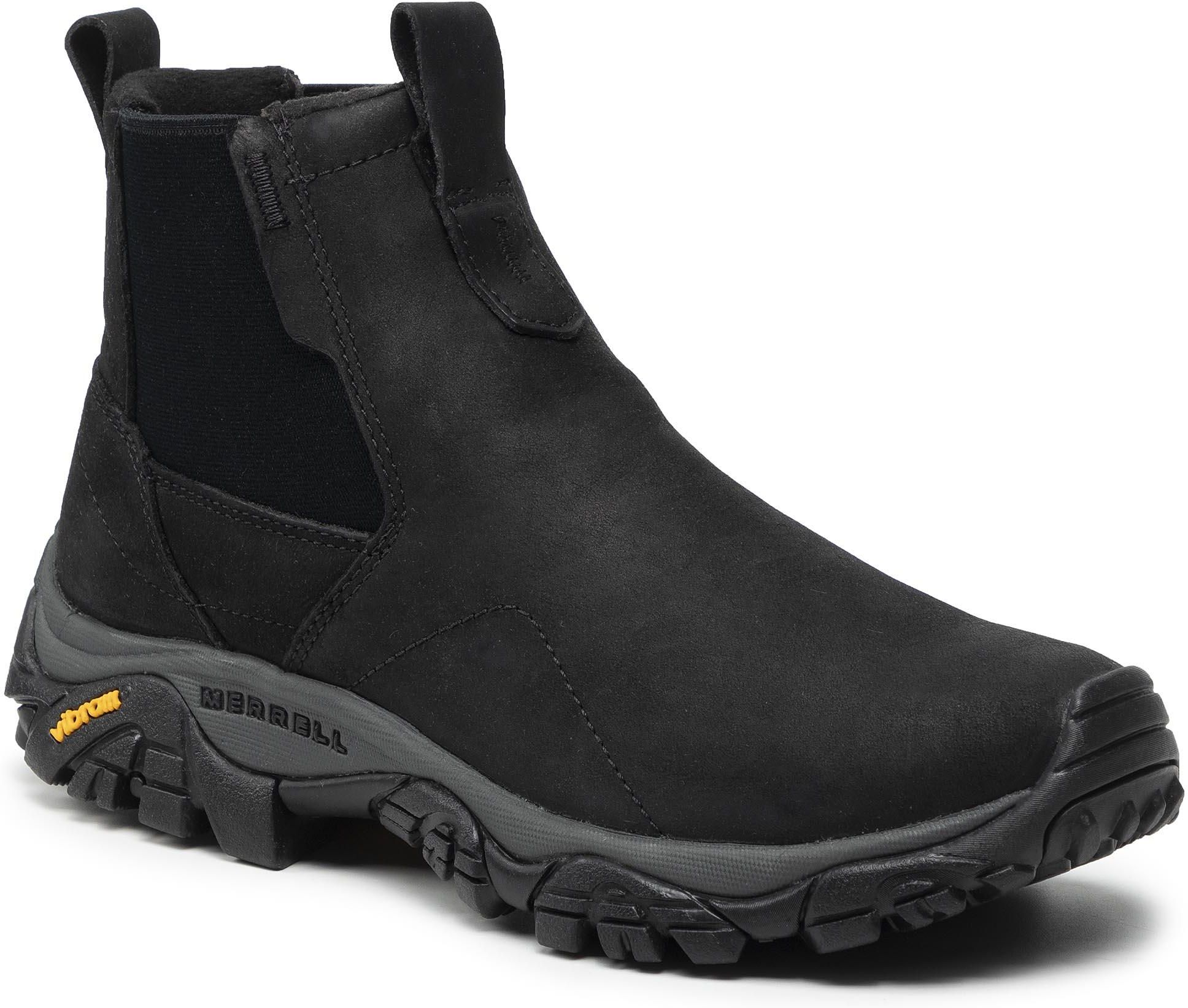 Trzewiki MERRELL - Moab Adventure Chelsea Plr Wp J61847 Black - Ceny i ...