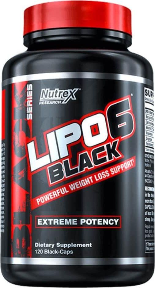 Nutrex Lipo 6 Black 120 kaps. - Opinie i ceny na Ceneo.pl