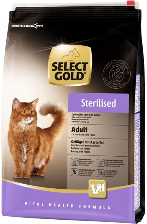 Karma Select Gold Adult Sterilised Drób Z Ziemniakami 3Kg - Ceny i ...