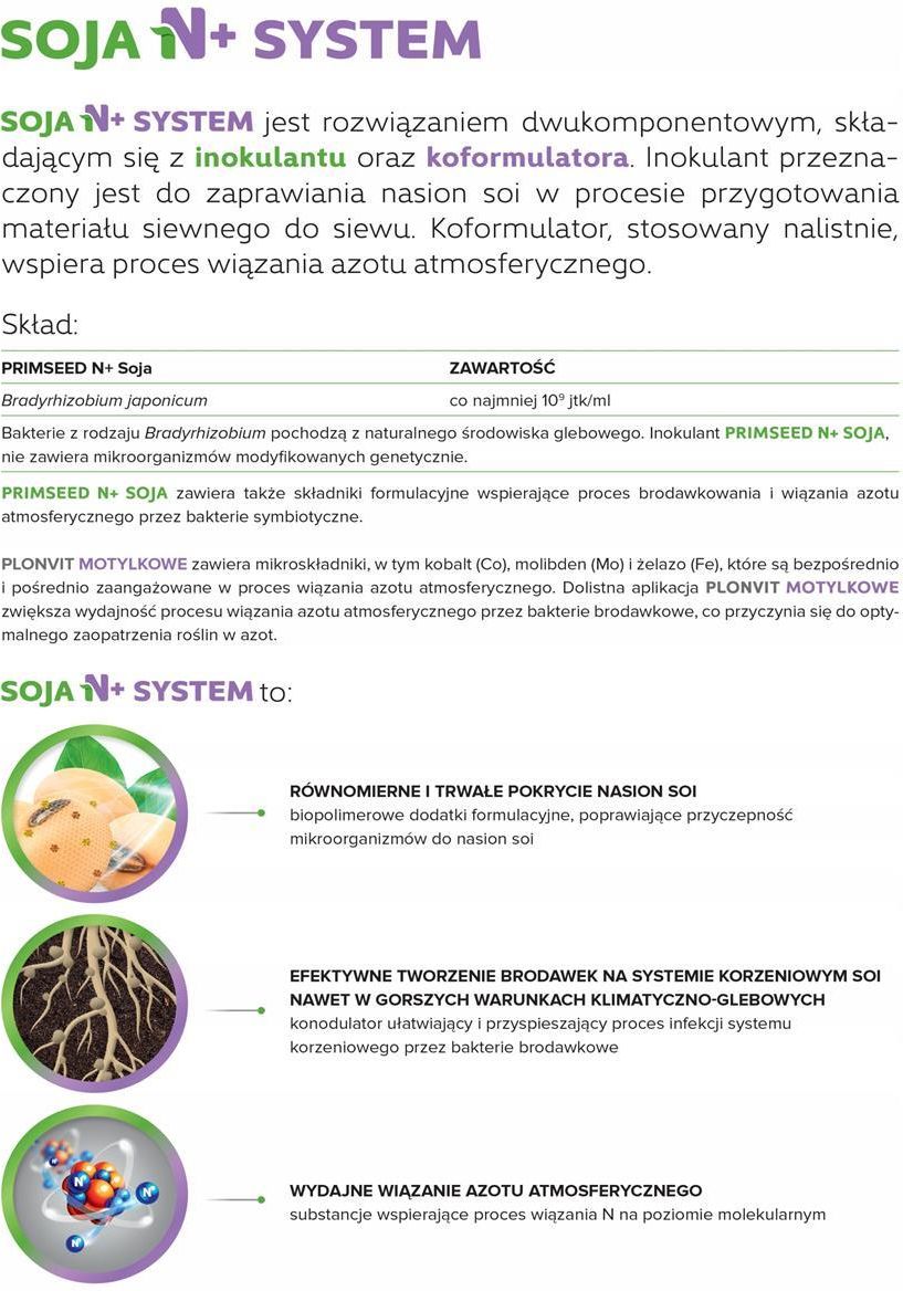 Nawóz Primseed N+ Soja 0,5L Intermag - Ceny i opinie - Ceneo.pl