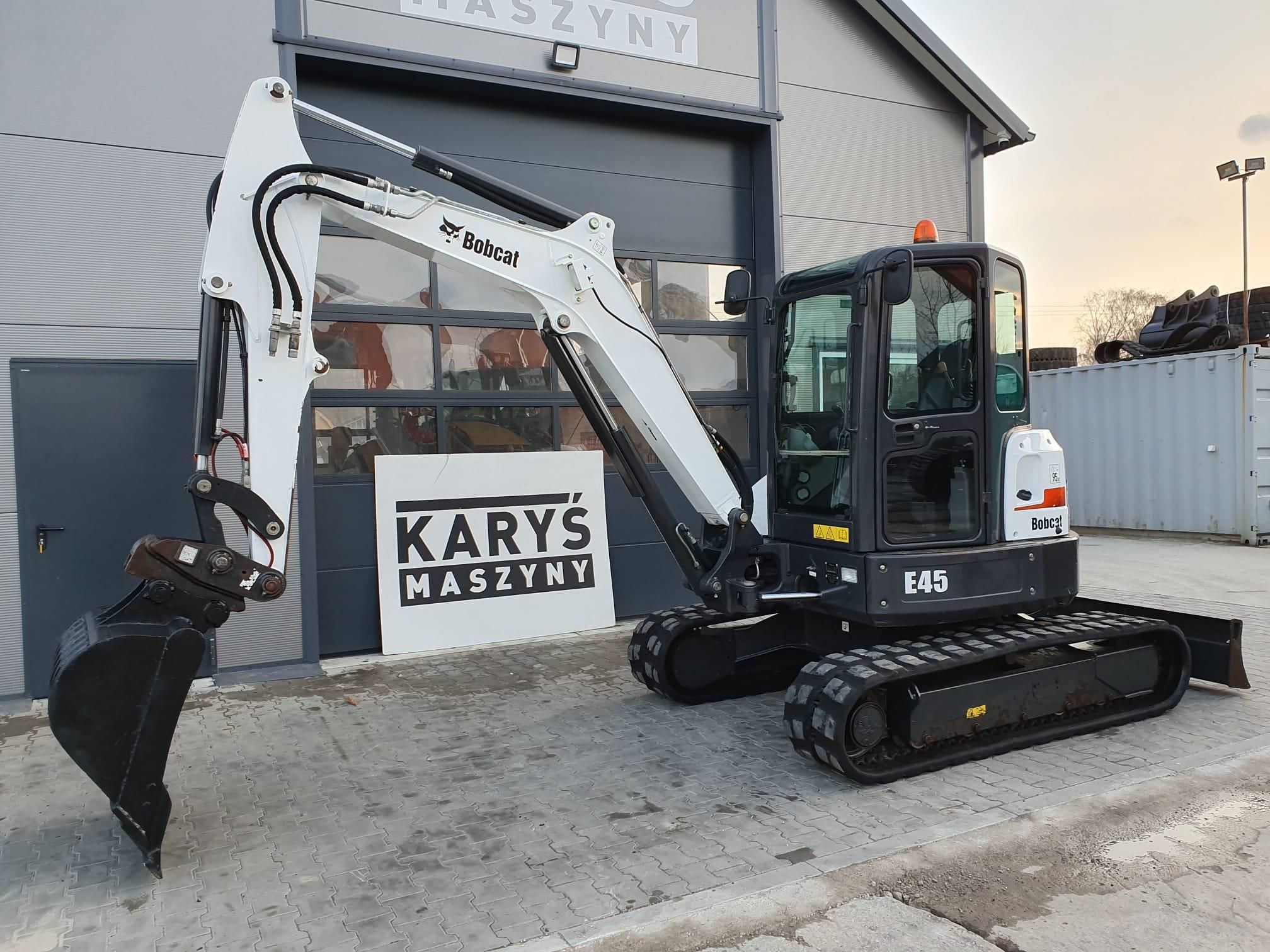 MINIKOPARKA BOBCAT E45 E50 2018R. CAT CATERPILLAR - Opinie i ceny na ...