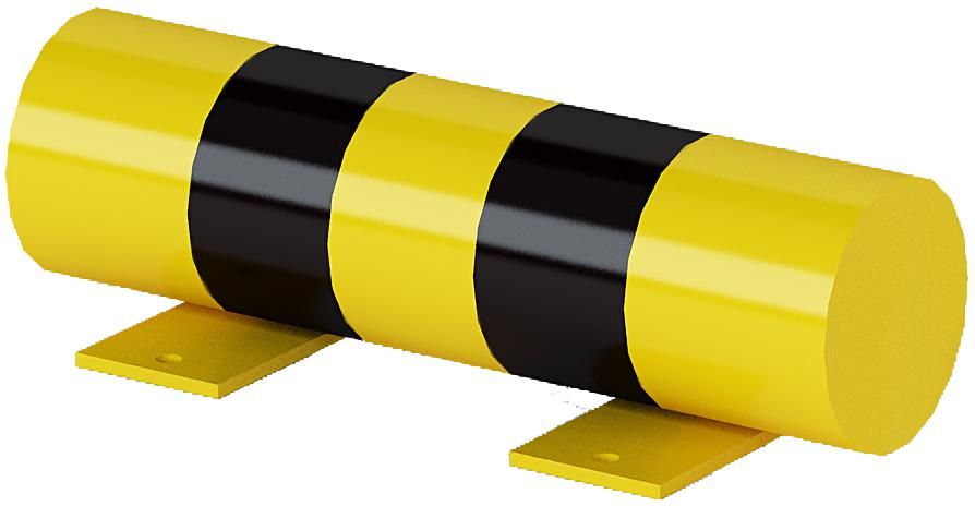 Odbojnica paletowa stalowa - Ø 76 x 400 mm - Ceny i opinie - Ceneo.pl