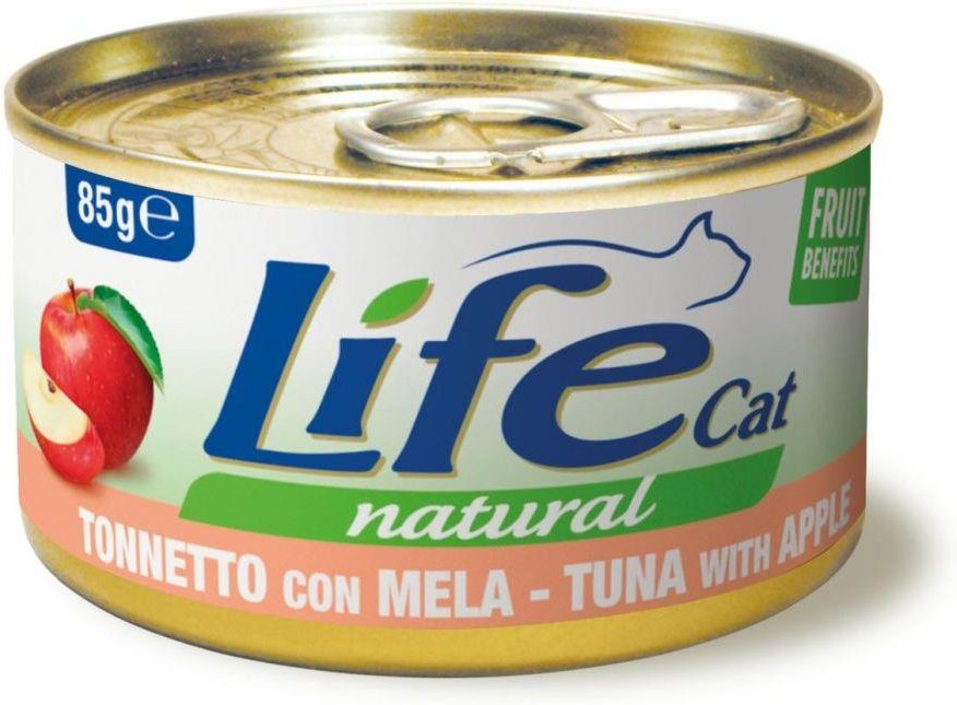 Karma Life Pet Care Cat Pusz. Tuna + Apple 85G - Ceny i opinie - Ceneo.pl