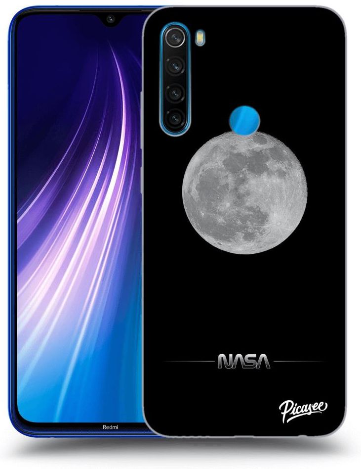 SILIKONOWE PRZEŹROCZYSTE ETUI NA XIAOMI REDMI NOTE 8 - MOON MINIMAL ...